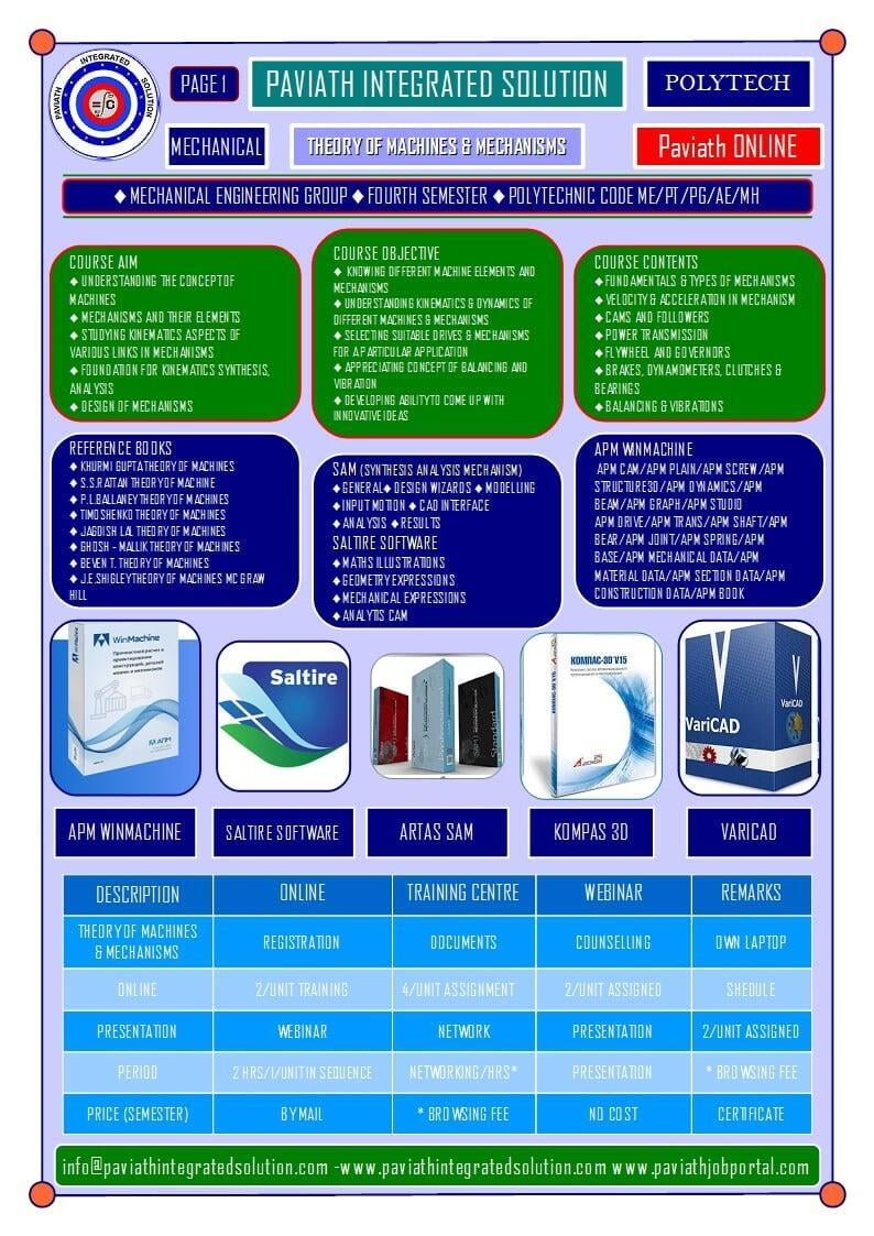 LMS SYLLABUS POLYTECH MECH | paviath job portal